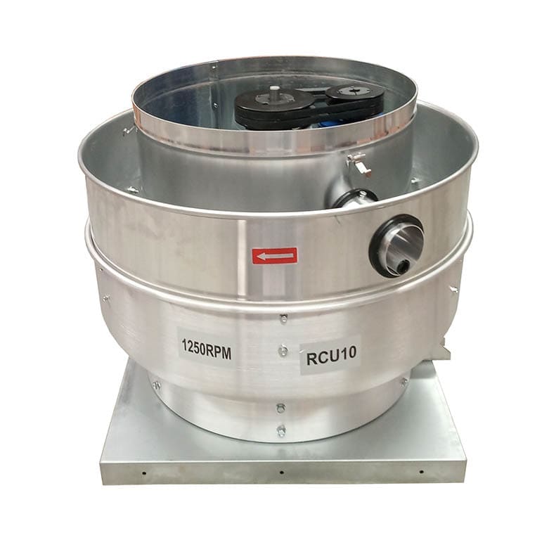 Extractor tipo hongo para cocina industrial | Soluciones en Acero, S.A